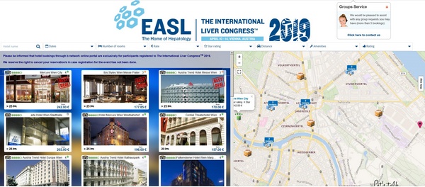 Accommodation/hotel - The International Liver Congress™ 2019, EASL 2019